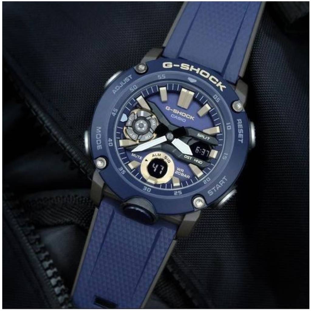 RELOJ CASIO GA-2000-2ADR G-SHOCK Edición Limitada Dark Blue - Relojes ...